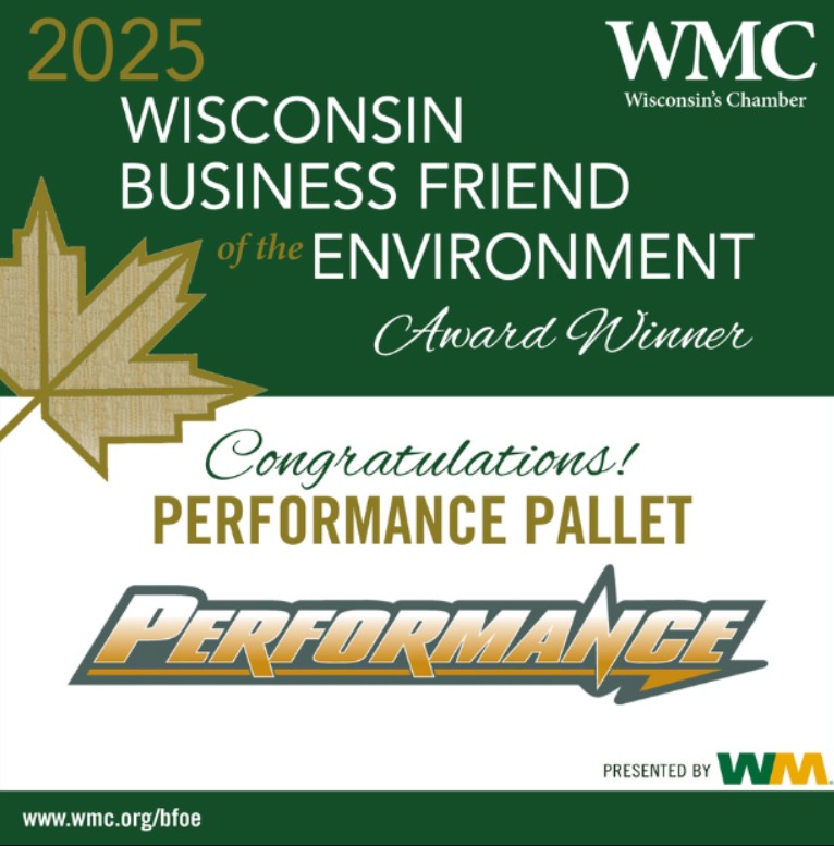 Performance Pallet Wins 2025 Sustainability Award in Wisconsin